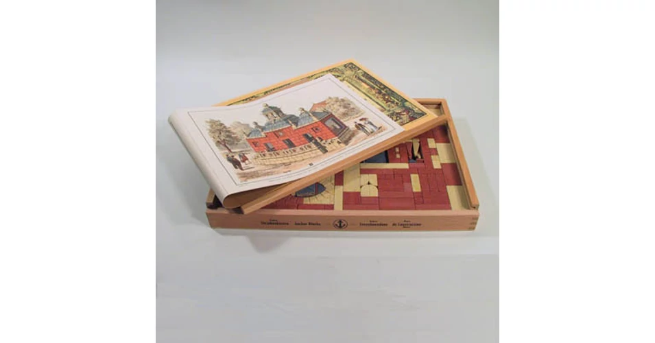 Anker BUILDING BLOCK SET 24A - Stone building construction sets ...